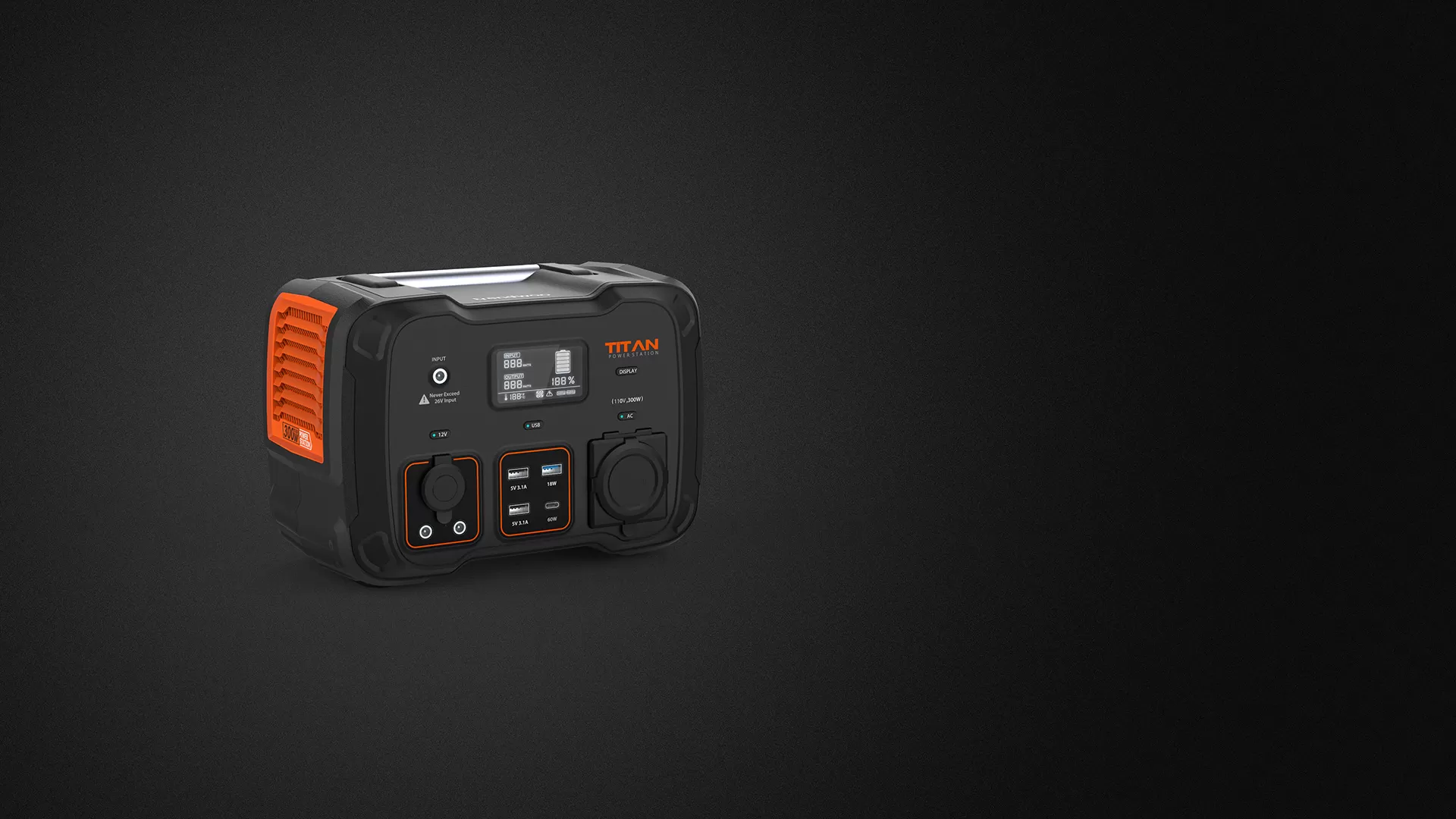 300W Power Station, Portable Power Station For Sale|Titan 300